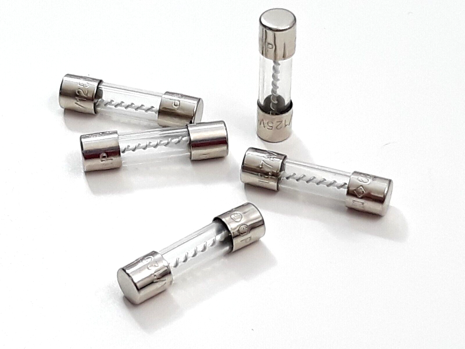 LOT OF 5 LITTELFUSE 7A 239 P 125V LF LITTLEFUSE FUSES 5mm x 20mm SLOW ...