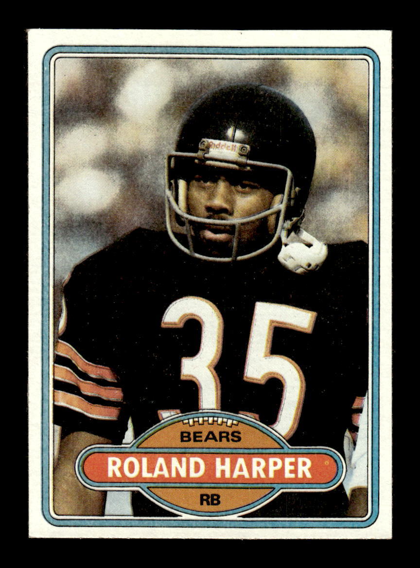 1980 Topps Football #362 Roland Harper Chicago Bears | eBay