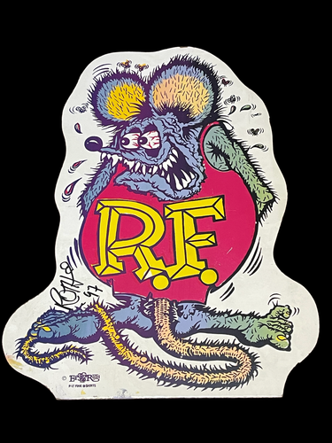 Ed Big Daddy Roth Custom Car Artist Signed Autograph Rat Fink ...