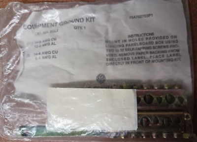 GE TGL2 Equipment Ground Kit | eBay