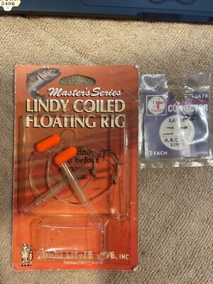 Lindy Coiled Floating Rig & Tennessee Tackle Fly Line Leader Connector ...