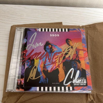 5SOS OF SUMMER YOUNG BLOOD Signed Rare WITH 3 BONUS TRACKS 5 SECONDS CD ...