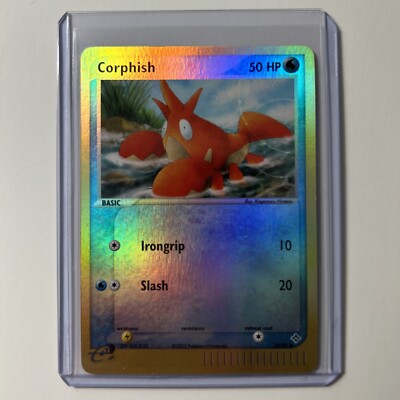 Corphish 53/97 Reverse Holo Common EX Dragon Pokemon Card 2003 Near ...