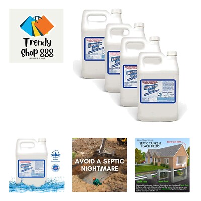 Septi-Flow Septic Drain Field Repair Solution, Clears Leach Fields ...