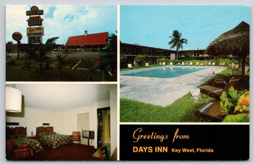Key West Florida FL Days Inn Motel North Roosevelt Blvd Greetings Store ...