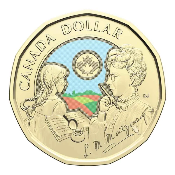 2024 Canada $1 Dollar L.M. Montgomery Coloured Loonie from Special Wrap ...