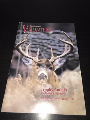 November 1997 The Minnesota Volunteer Magazine Nature Outdoors Book ...