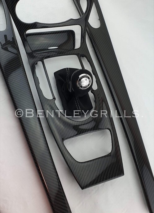 Mercedes SL R230 Carbon Fiber Leather Keyless Go Shifter | eBay