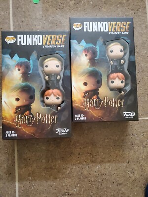 2 bundle Funkoverse Strategy Game: Harry Potter 101 2-Pack (Draco & Ron ...
