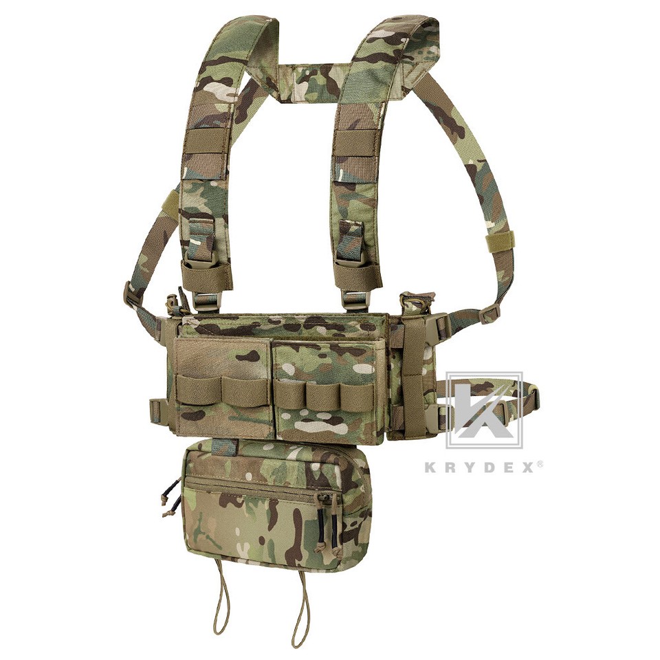 KRYDEX MK3 MK4 Micro Fight Chest Rig Chassis Tactical Carrier w ...