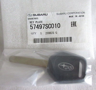 NEW 2009-2010 SUBARU FORESTER OEM KEY BLANK 57497SC010 IMMOBILIZER ...