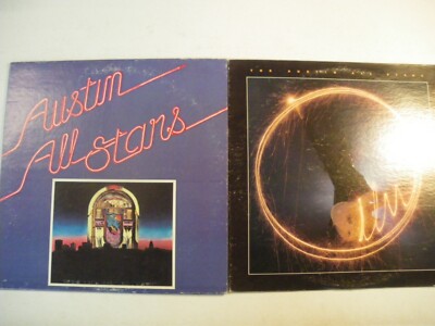 2 AUSTIN ALL-STARS 12" LPs 1977, 1982 Texas rock | eBay