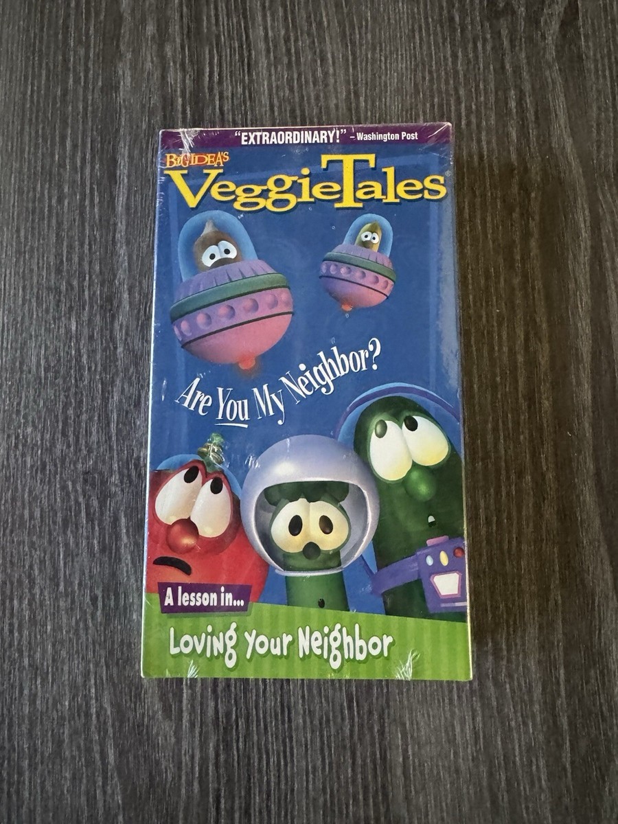 Are You My Neighbor Vhs VeggieTales VHS Covers 1998 1999 (My Version)