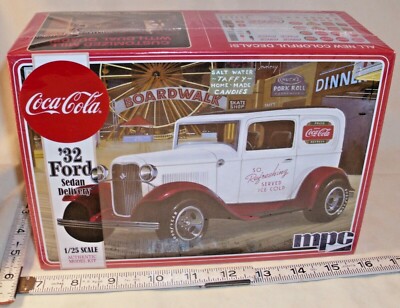 MPC 32 FORD SEDAN DELIVERY COCA COLA MODEL KIT 1/25 SEALED 902/12 | eBay