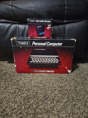 Timex Sinclair 1000 Vintage Personal Computer - UNTESTED w/ Box & 16k ...