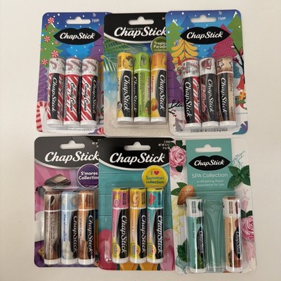 Fan Favorites Multi-Pack Flavored Lip Balm Tubes Fan Favs 6 Pack READ ...