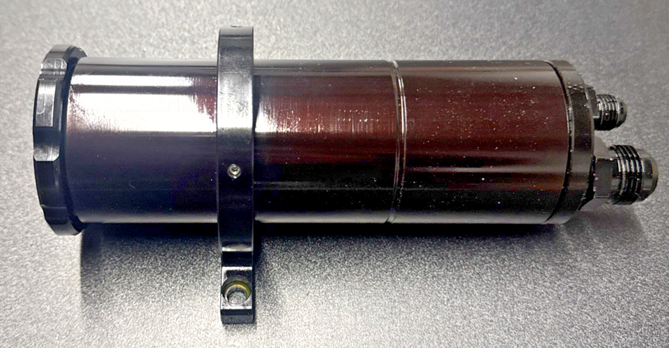 CVF universal Billet Black Remote Power Steering Pump Reservoir | eBay