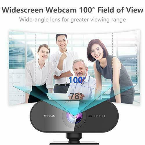 4Pack Webcam Auto Focusing Web Camera Full HD Cam Microphone For PC ...