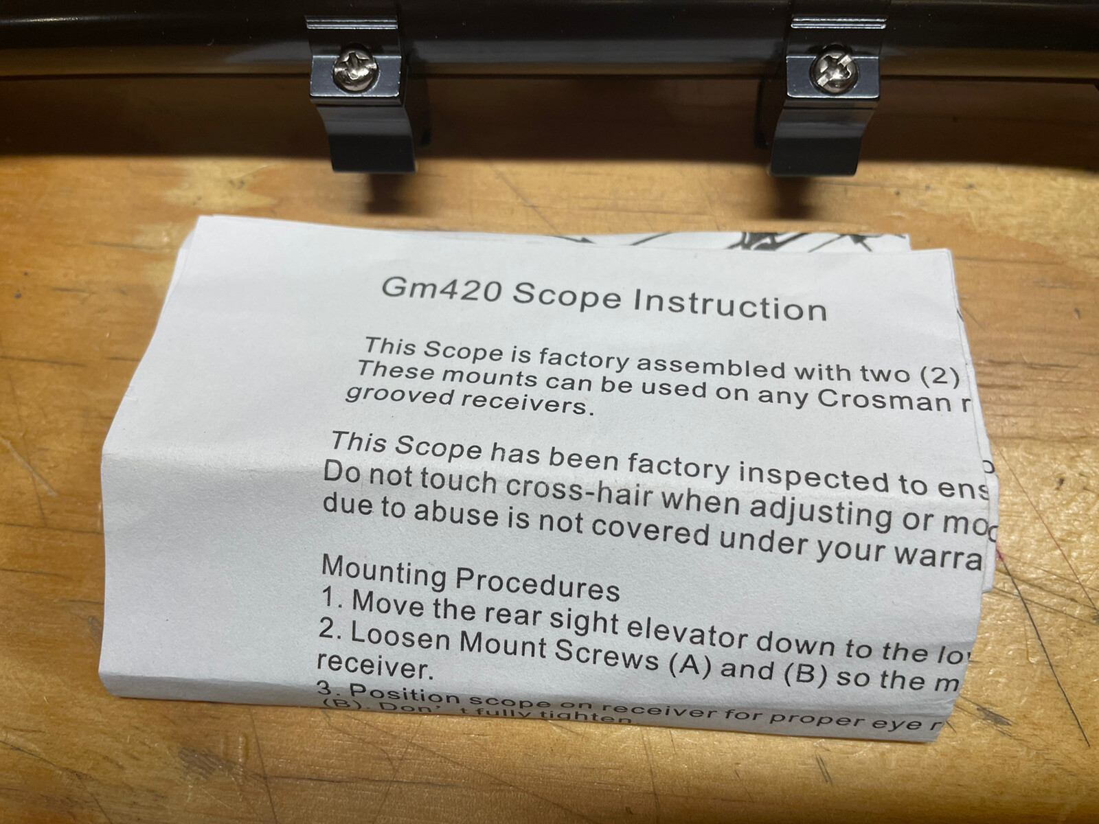 Gm420 rifle scope | eBay