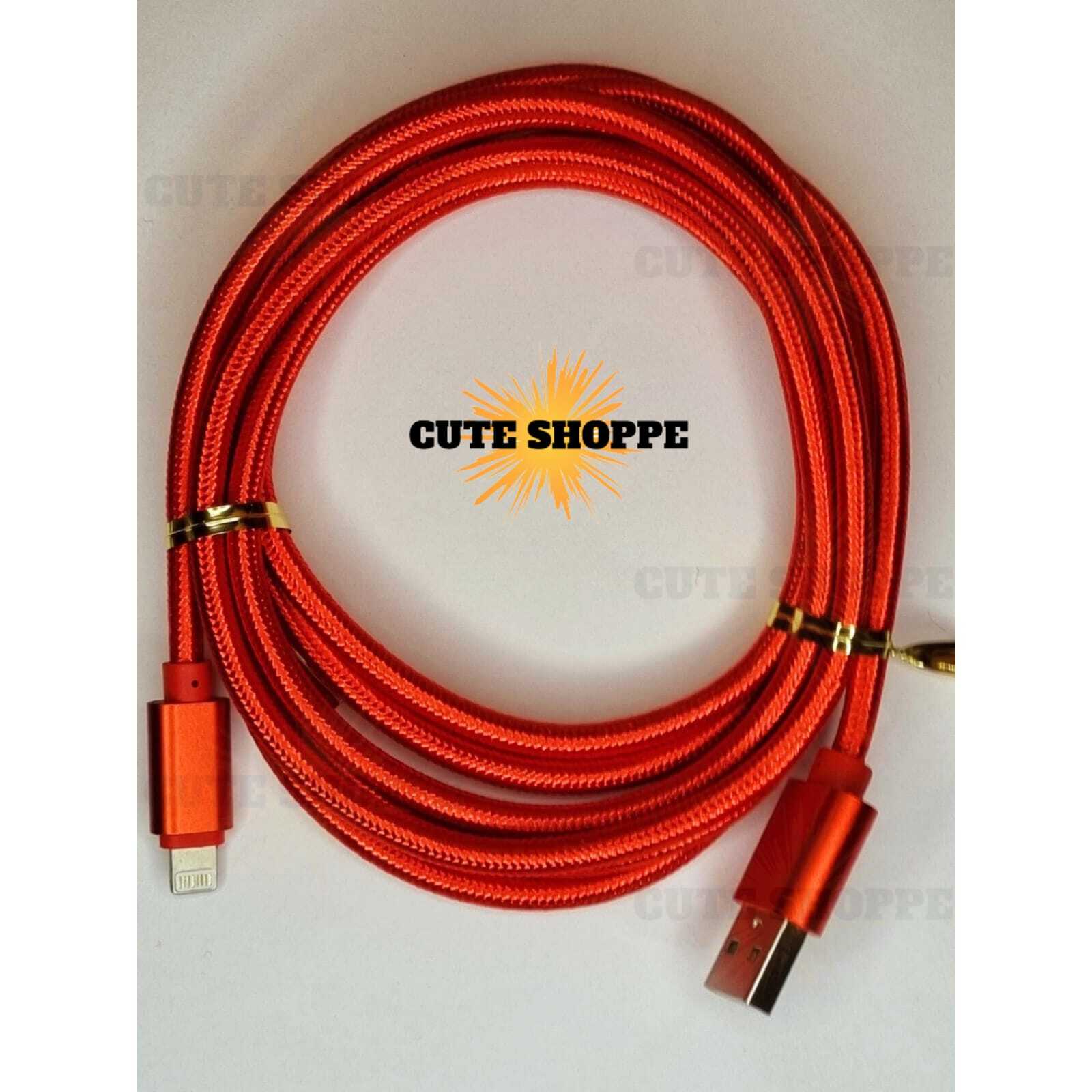 USB Cable For iPhone 11 13 14 Pro Plus 7 8 Fast Charging Long charger ...