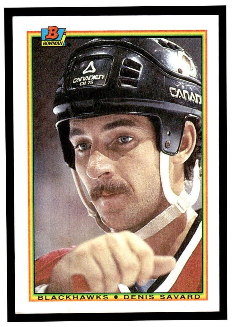 1990 Bowman #6 Denis Savard - Chicago Blackhawks | eBay