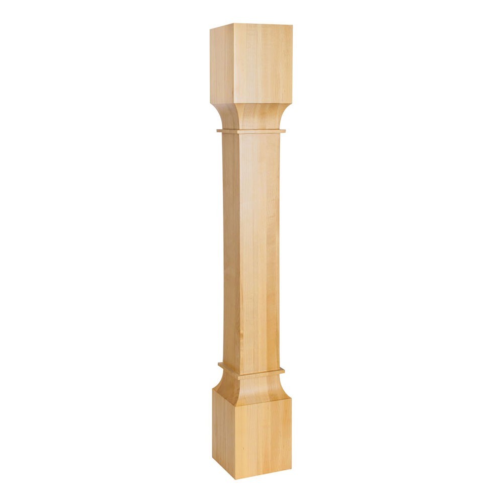 5"- Square Wood Post - 5" x 5" x 35-1/2" -# P35RW- Make an offer ...
