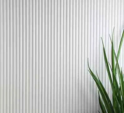 Ribbed Decorative Paneling MDF Paintable | Grelly UK