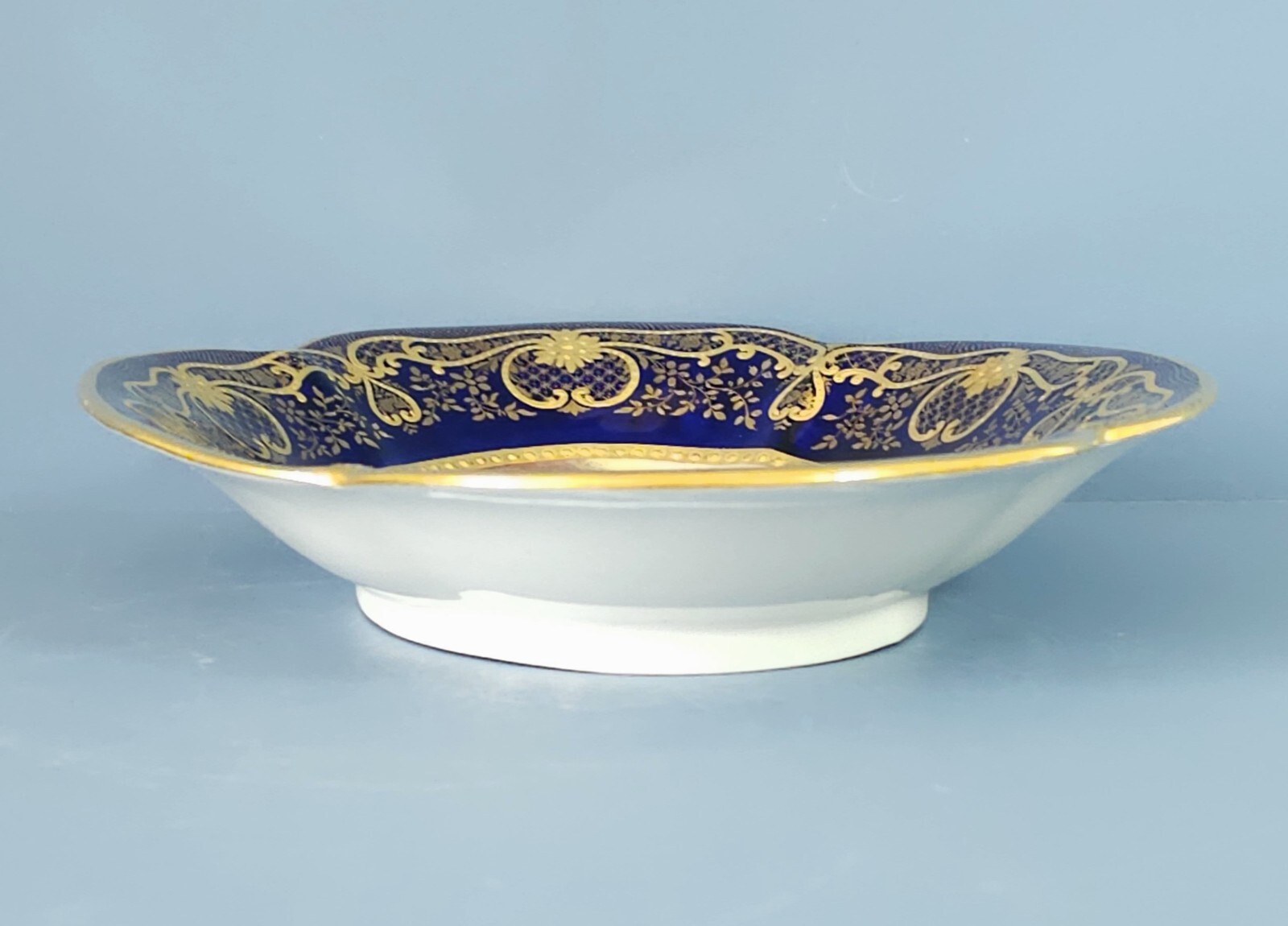 Paragon Porcelain oval dish, Titled Autumn Leaves, Signed F ...