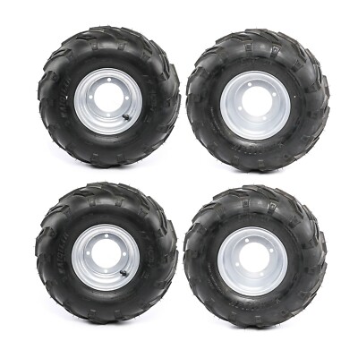 4pc 4 Bolt 7 inch Wheels 16x8-7 Tire on Rim 16x8x7 For Taotao ATV Buggy ...