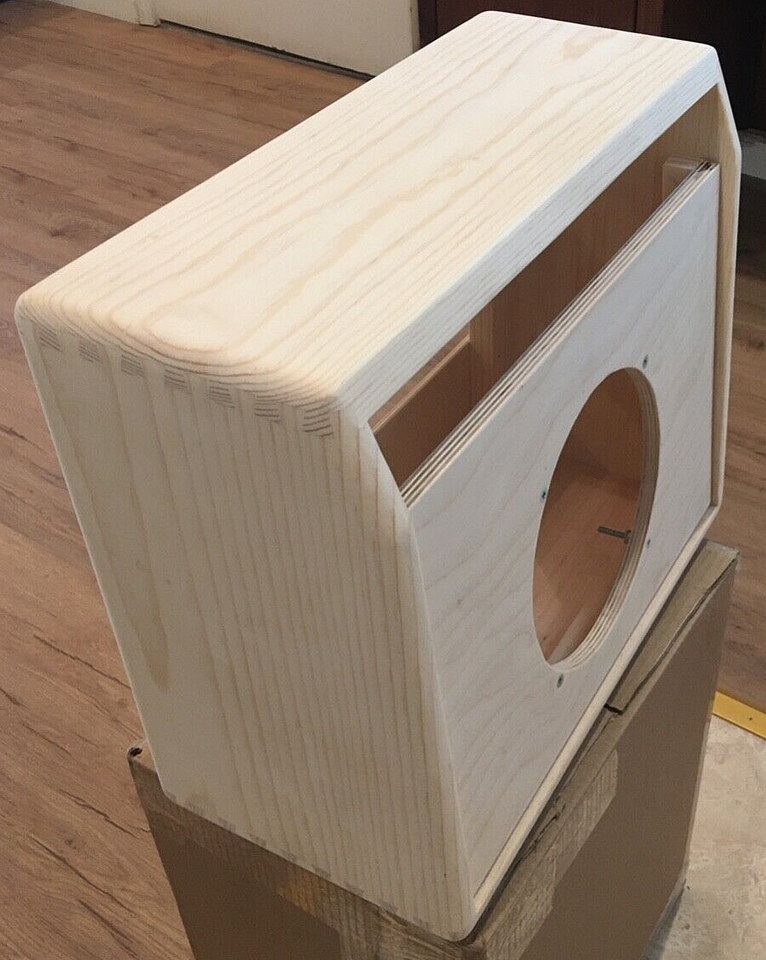 Rawcabs 14” tall 1x8 Vibro Champ empty pine guitar amplifier combo ...