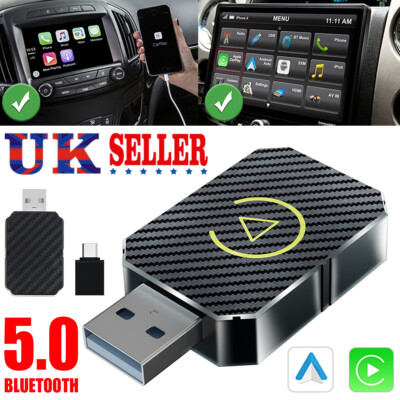 2 in 1 Wireless Carplay Adapter Android Auto Adapter USB Car Dongle ...