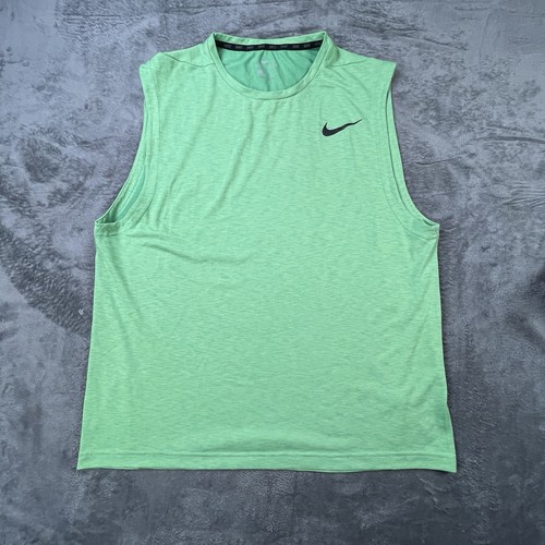 Nike Shirt Mens XL Active Dri Fit Sleeveless Tank Top Pro Performance ...