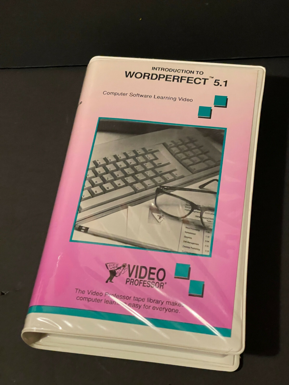 Video Professor: introduction wordperfect 5.1 IBM PC COMPATIBLES VHS ...
