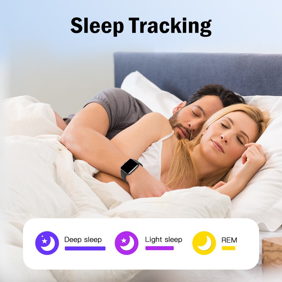 Bluetooth Calls Smart Watch for IOS Android Men Women Sleep Heart Rate ...