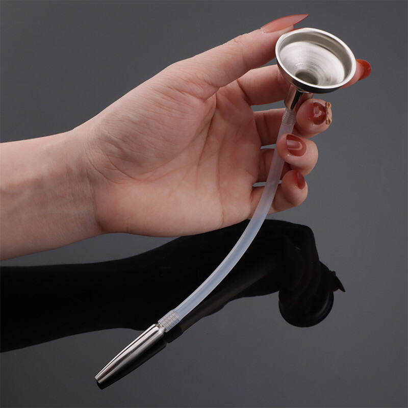 Male Stainless Steel Urethra Plug Funnel Sounding Penis Plug Urethra ...