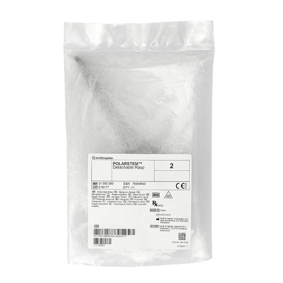 Polarstem Trial Detachable Rasp Size 2 - 75004643 Smith & Nephew | eBay