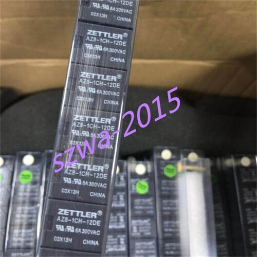 1pcs New ZETTLER AZ8-1CH-12DE 6A 300VAC Power Relay 5 Pins | eBay