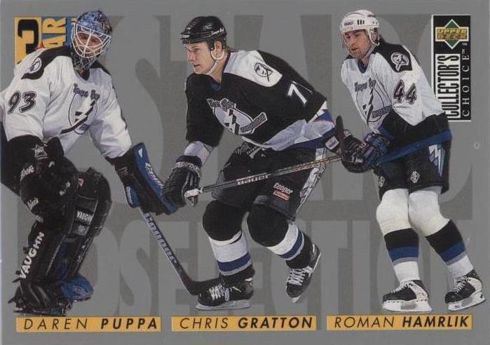 1996-97 Upper Deck Collector's Choice - 3 Star Selection Roman Hamrlik ...