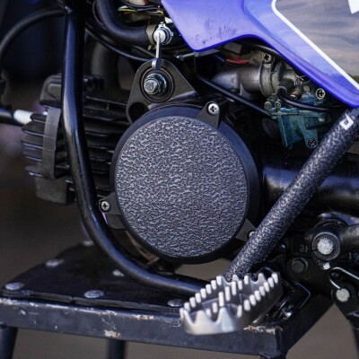 Black Ignition Guard 1981-2025 Yamaha PW50 Flywheel Cover Grip Tape PW ...