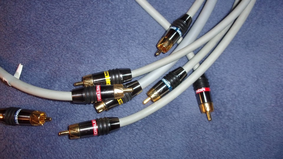6 Vintage Monster Male & Female 40" Cables | eBay