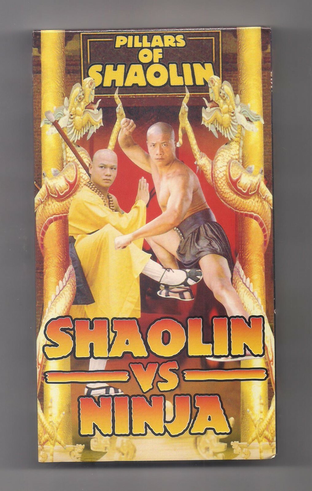 SHAOLIN VS NINJA - Pillars of Shaolin VHS Martial Arts SEALED Alexander ...