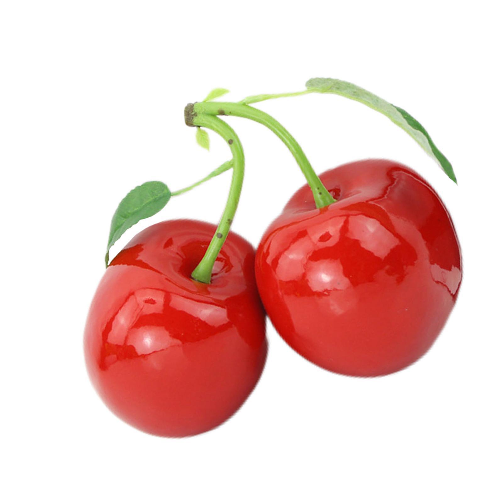 Fake Cherry Photography Prop Centerpiece Wedding Art Crafts for Home ...