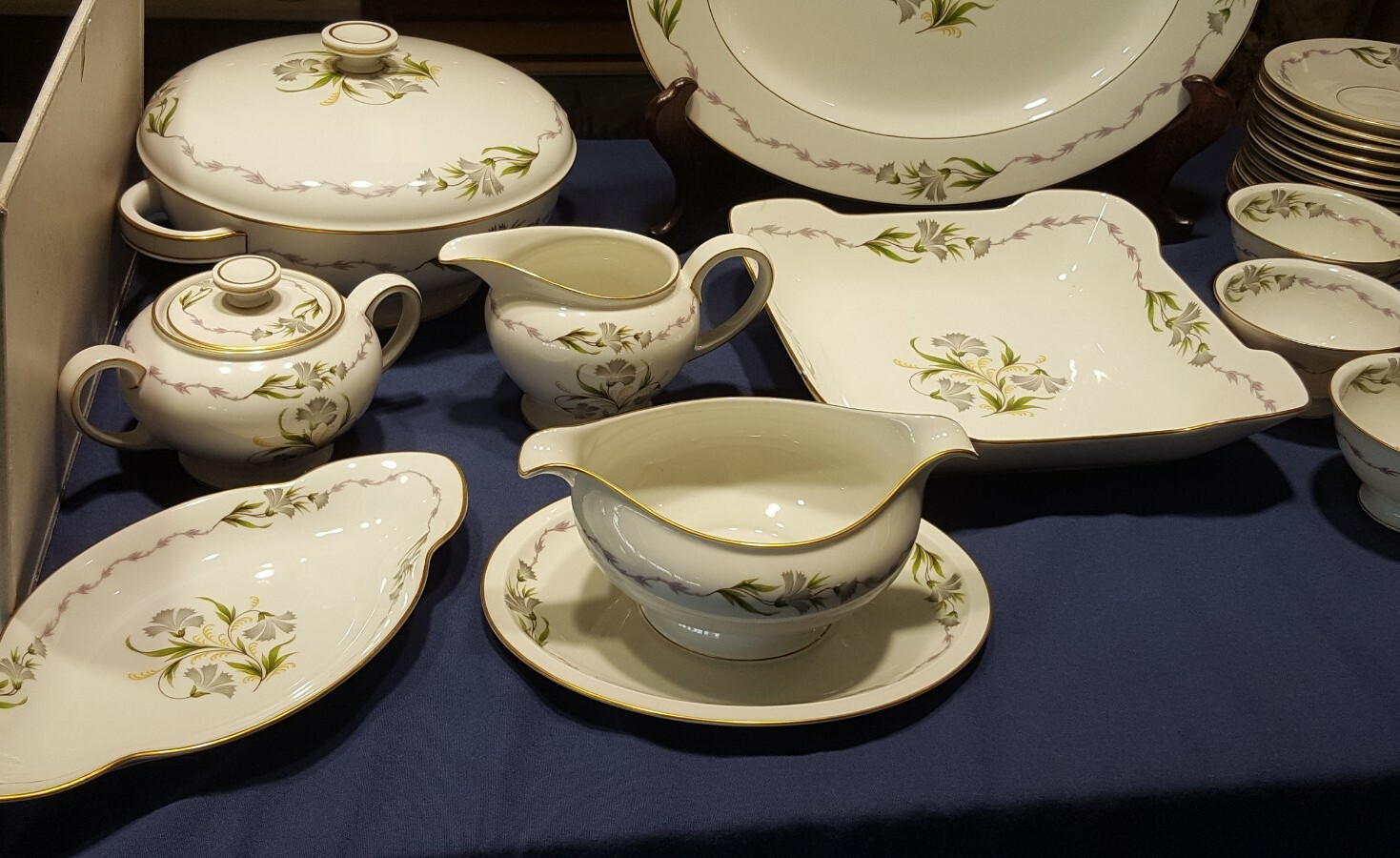 Rosenthal Selb Germany WINIFRED FANTASIA Pattern 90 Pc Dinner Service ...