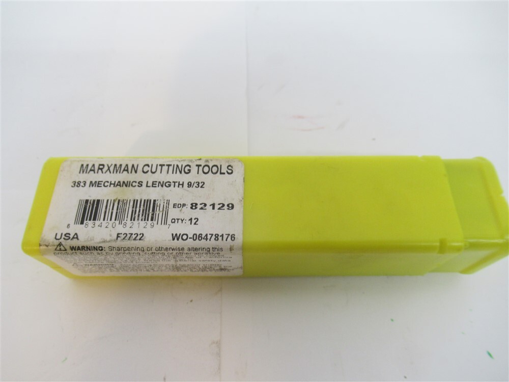 Marxman Cutting Tools 82129 , 9/32" HSS Mechanic Length Drill Bit (PK ...