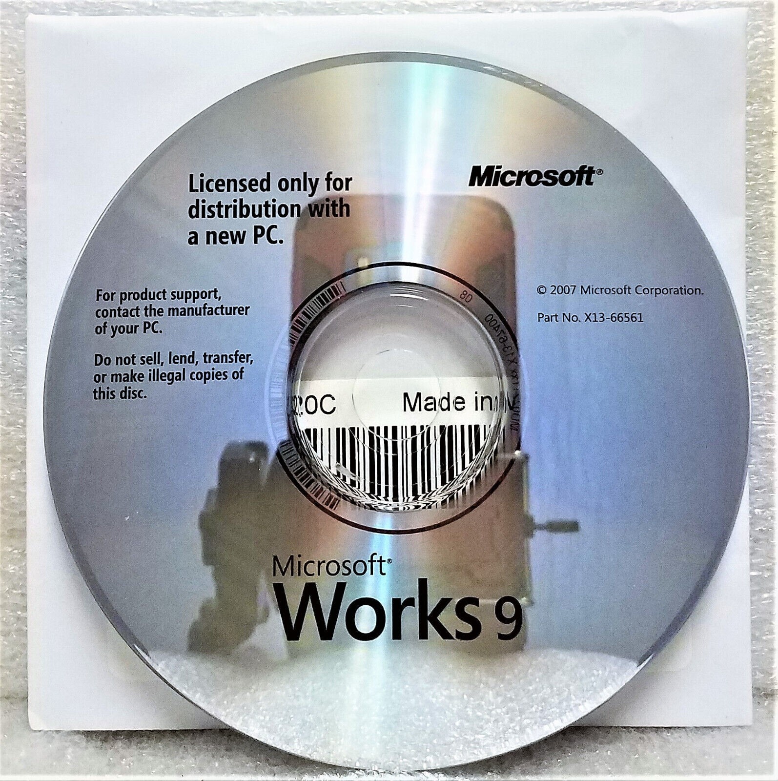 Microsoft Works 9 Windows Software Tool (070-03545) for sale online | eBay