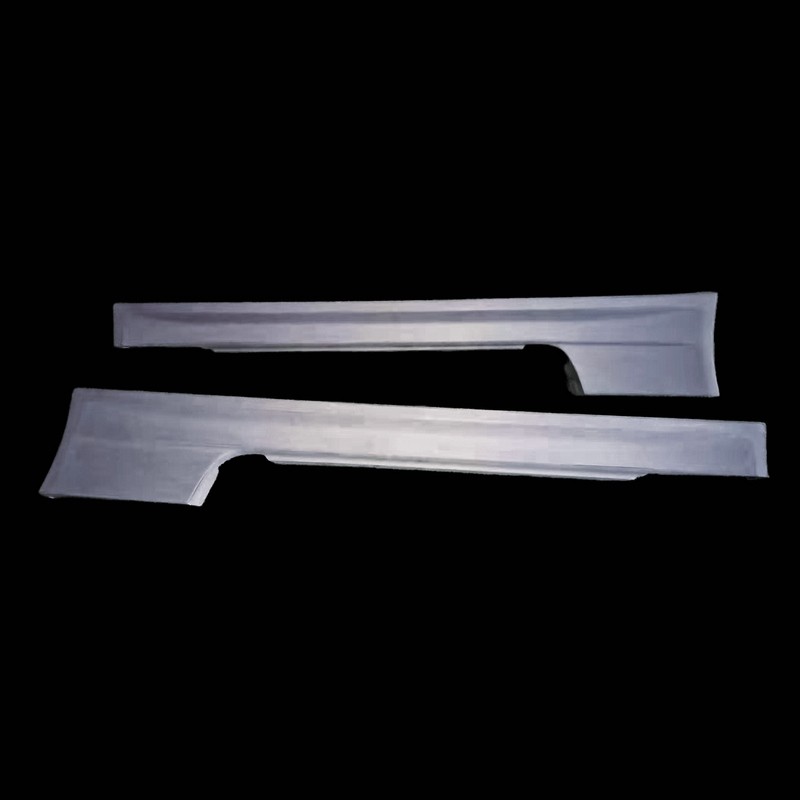 For Nissan S15 Silvia VRT Type FRP Unpainted Side Skirt Side Lip 2 Pcs ...