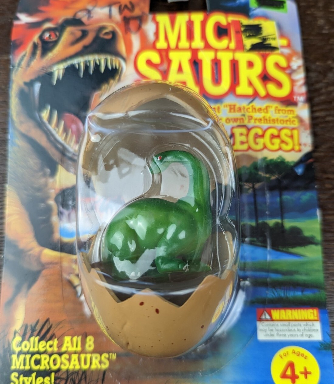 Vintage Trendmasters 1992 Microsaurs Prehistoric Egg Dinosaur New ...