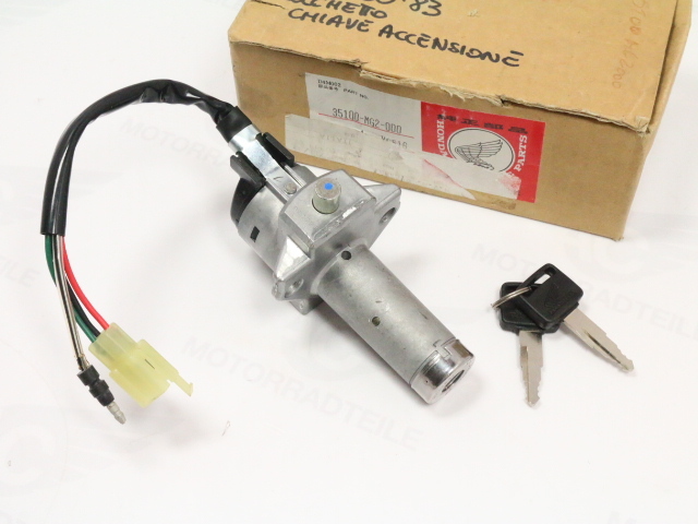 1983 Honda Xl600r XL 600 R Ignition Key Switch Lock Assembly Starter ...