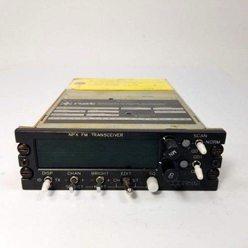 NAT NPX VHF FM Transceiver NPX138N-050 - Working When Removed - 90 Day ...