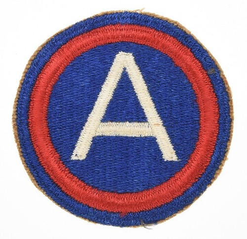WWII US 3rd Army Shoulder Sleeve Insignia | eBay